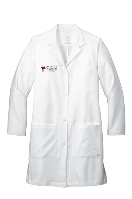 Wink® Women’s Long Lab Coat - Pharmacy Specialists – Revelation Pharma ...