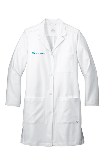 Wink® Women’s Long Lab Coat - Stanley – Revelation Pharma Store